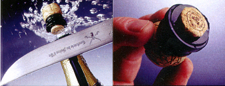 The Art of Sabering a Champagne Bottle – A Party in My Pantry